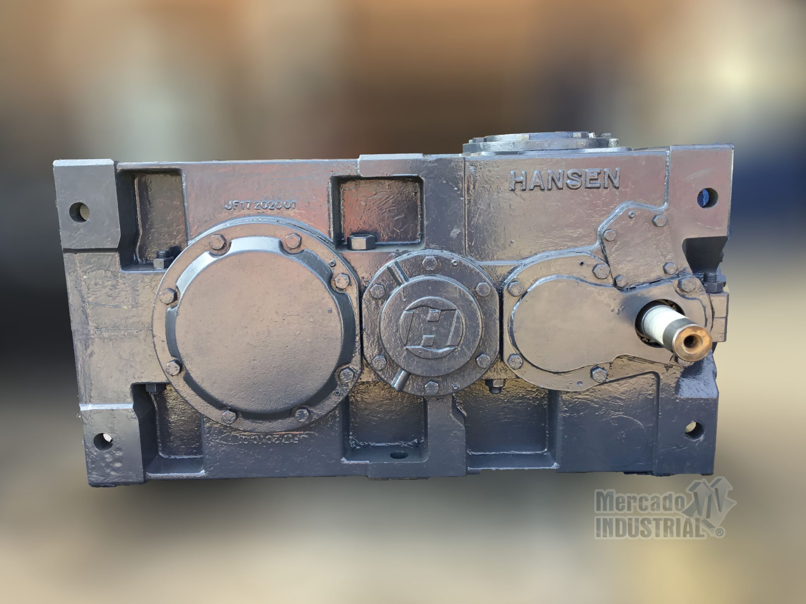 Reductor 268 HP ratio 35:1 tipo RDF31F1BN marca Hansen - Mercado Industrial