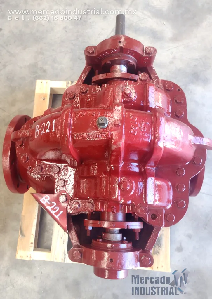 Bomba centrífuga contra incendios 8X6 tipo MI marca PATTERSON - Mercado ...