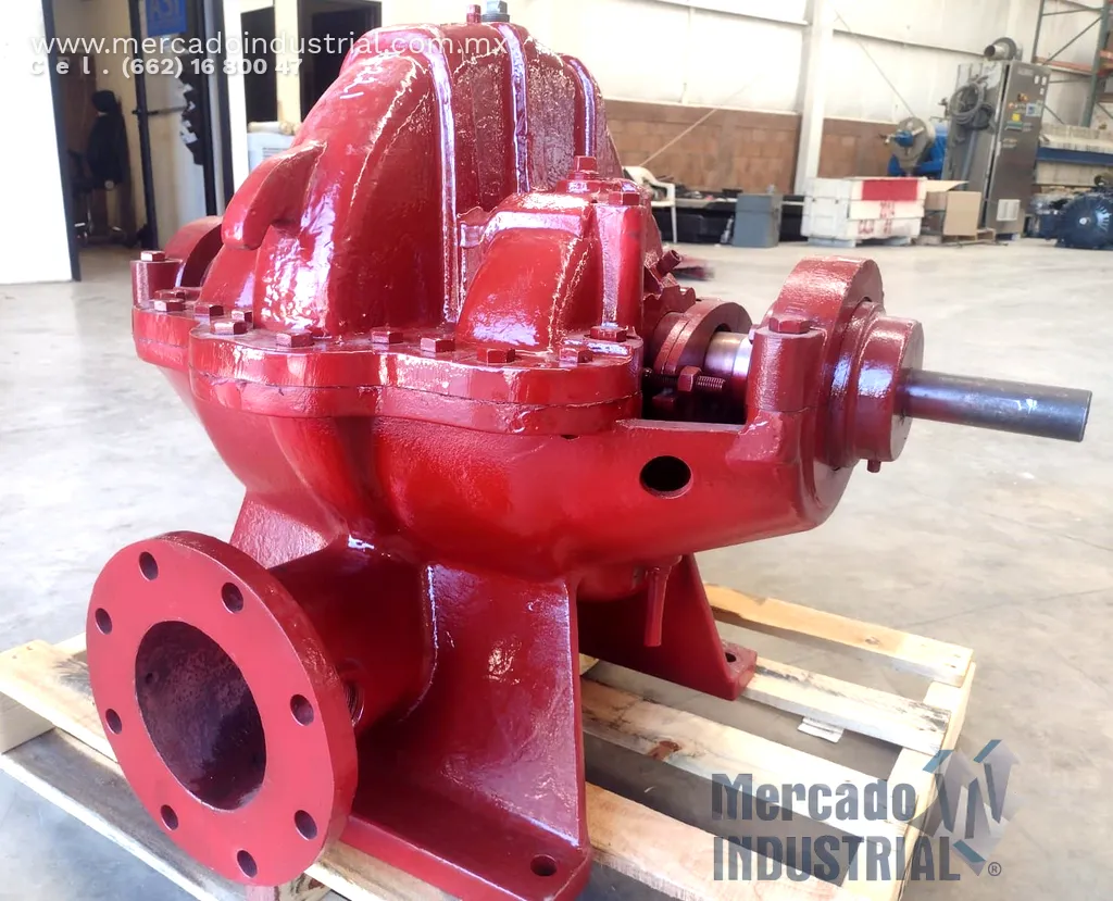 Bomba centrífuga contra incendios 8X6 tipo MI marca PATTERSON - Mercado ...