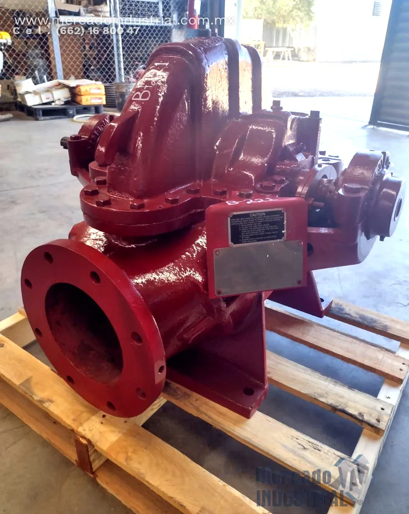 Bomba centrífuga contra incendios 8X6 tipo MI marca PATTERSON - Mercado ...