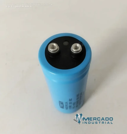 Capacitor electrolítico de potencia 600 MFD 200VDC modelo ...