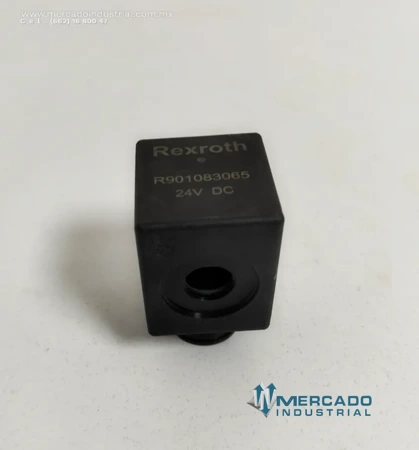 Bobina para válvula solenoide 24 V DC modelo R901083065 marca Bosch ...