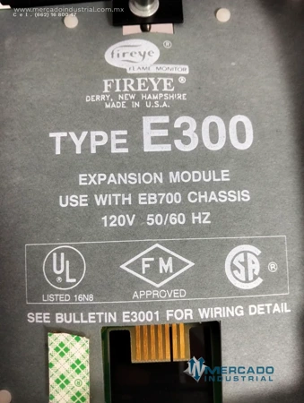 Módulo de expansión modelo E300 marca FIREEYE - Mercado Industrial