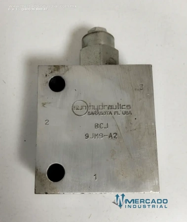 Manifold hidráulico modelo 9M9-A2 marca SUN - Mercado Industrial
