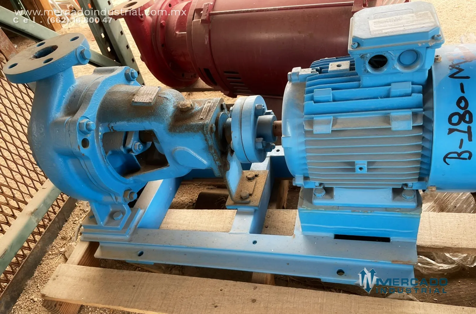 Bomba centrifuga 2x2.5" 3HP modelo EHC 65B marca DUSHIN PUMP INDUSTRIAL ...